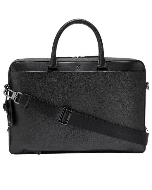 Cole Haan Damon Laptop Briefcase in Black for Men | Lyst