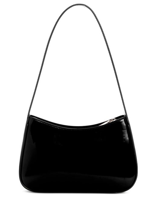 Guess Arnela Small Top Zip Shoulder Bag in Black | Lyst