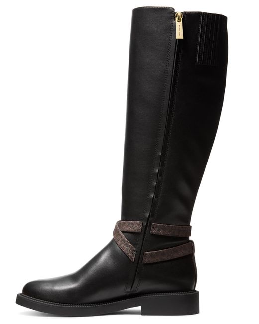 Michael Kors Mandy Knee High Boots in Black | Lyst