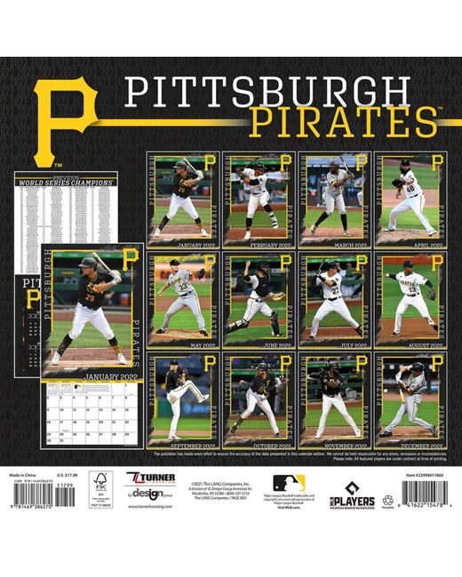 Turner Licensing Pittsburgh Pirates 2022 Wall Calendar in Green | Lyst