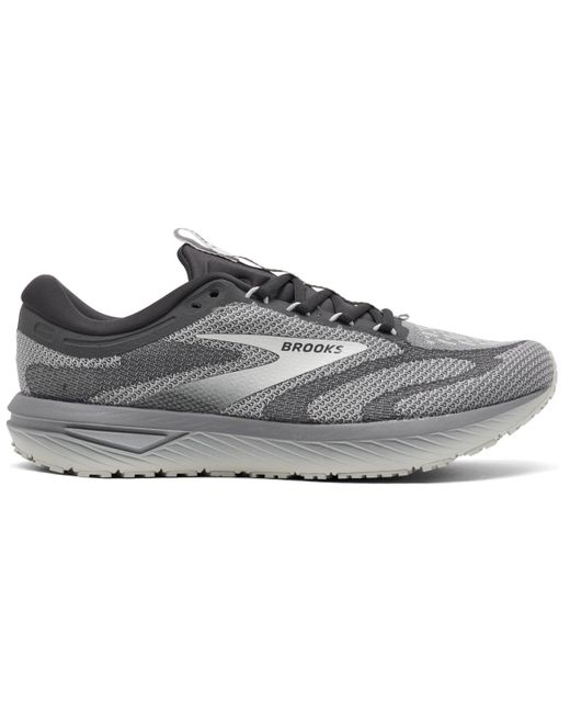 Brooks Revel 7 Running Sneakers From Finish Line in Gray for Men | Lyst