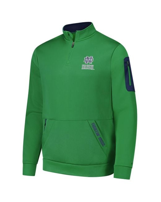 Colosseum Athletics Notre Dame Fighting Irish Mainframe Quarter-zip ...