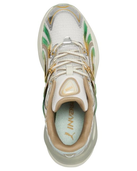 PUMA Inverse Shimmer Casual Sneakers From Finish Line in Green | Lyst
