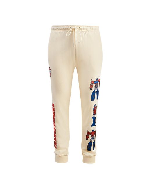 FREEZE MAX Transformers Optimus Prime joggers in White for Men | Lyst