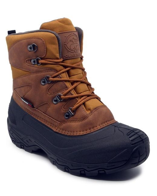 Polar Range Arno Cushioned Snow Boots in Blue for Men | Lyst