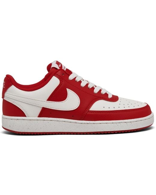 Nike Court Vision Low Next Nature Casual Sneakers From Finish Line in ...