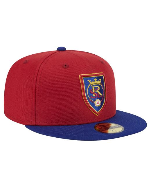 KTZ Real Salt Lake 2025 Kickoff 59fifty Fitted Hat in Red for Men | Lyst