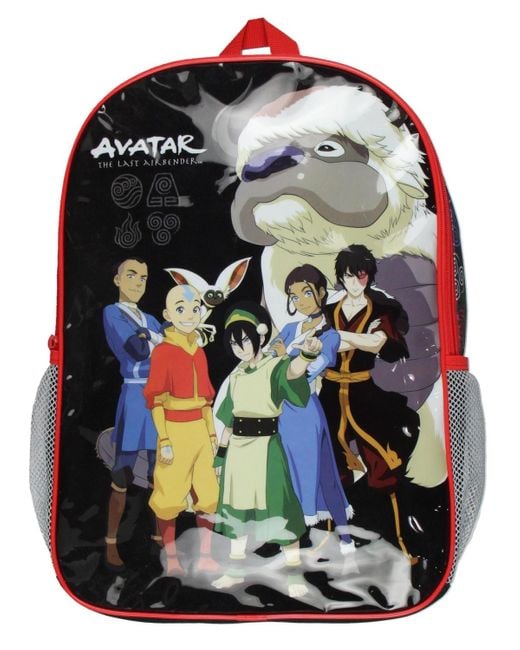 Avatar: The Last Airbender 17" Backpack Aang Zuko Katara Toph Appa ...