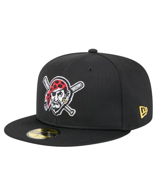KTZ Pittsburgh Pirates 2025 Spring Training 59fifty Fitted Hat in Black ...
