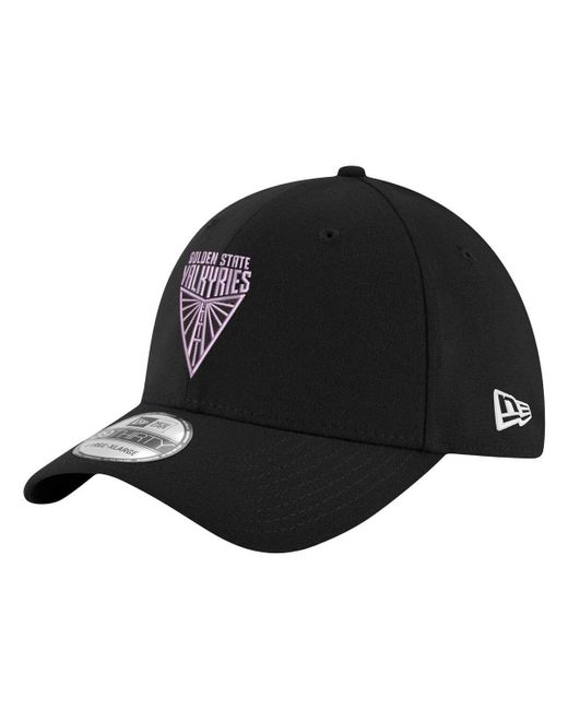 KTZ And Golden State Valkyries Logo 39thirty Flex Hat in Black | Lyst