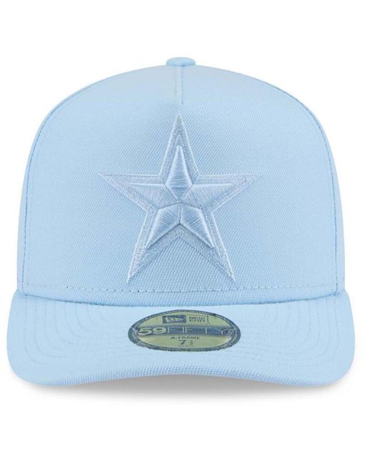 KTZ Dallas Cowboys Color Pack A-frame 59fifty Fitted Hat in Blue for ...