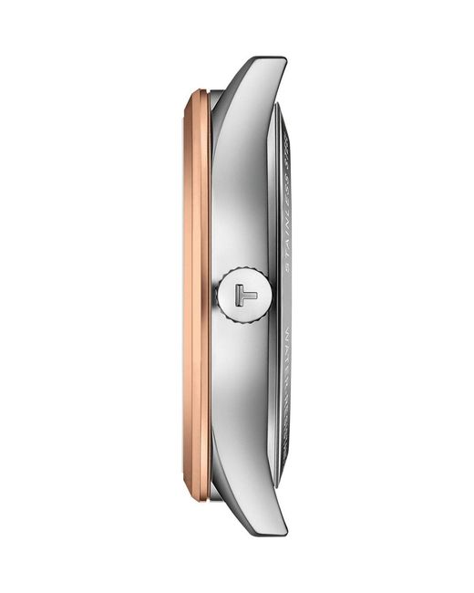Tissot Gray Stainless Steel Bracelet Watch in Metallic for Men | Lyst