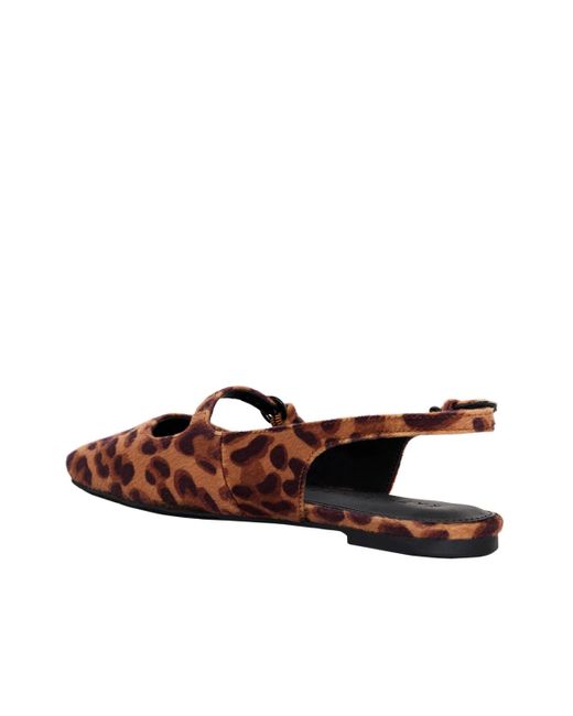 Katy Perry Evie Slingback Flats in Brown | Lyst