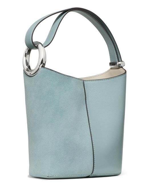 Kate Spade Halo Mini Bucket Handbag in Blue | Lyst