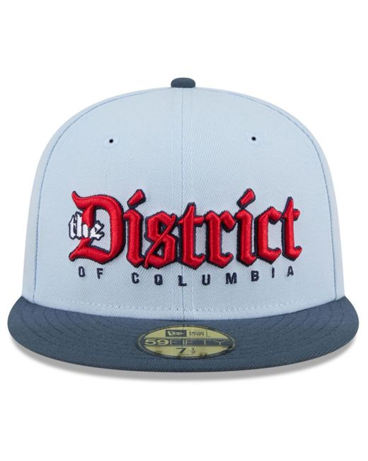 KTZ Washington Wizards 2024/25 City Edition 59fifty Fitted Hat in Blue ...
