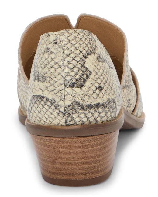 Lucky Brand Minnsy Cutout Low-heel Shooties in White | Lyst