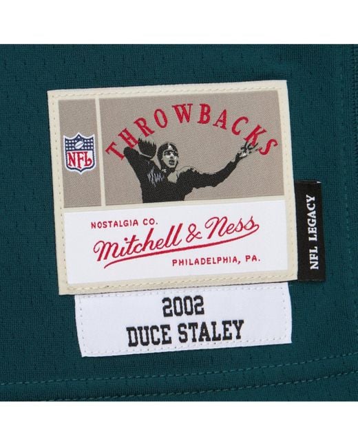 Mitchell & Ness Duce Staley Midnight Philadelphia Eagles 2002 Legacy ...