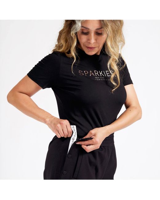 Sparkies Plus Size Adaptive Pants With Full Side Seam Opening in Black ...
