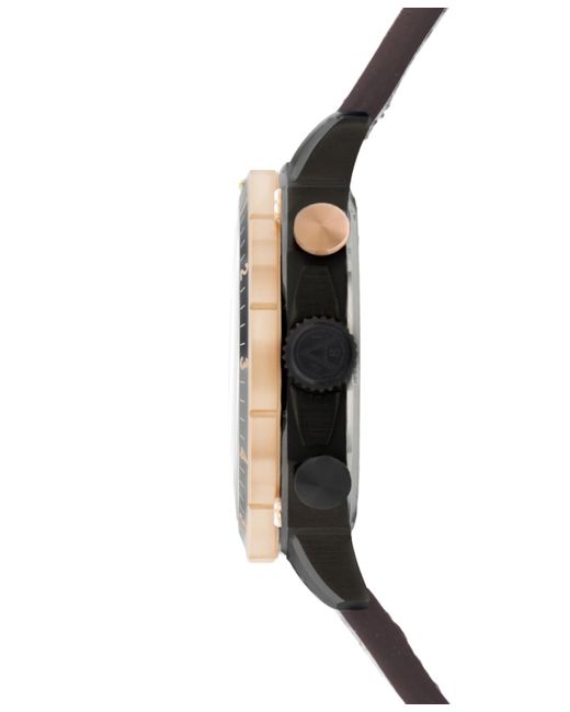 AVI-8 Hawker Hunter Atlas Dual-time Chronograph Brown Leather Strap ...