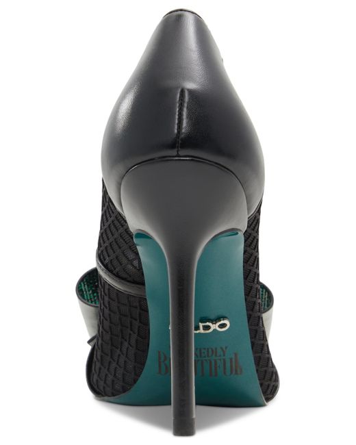 ALDO X Wicked Defygravity Bow Pumps in Black | Lyst