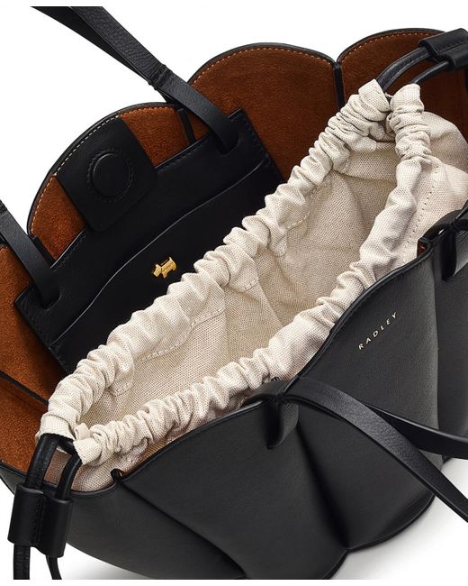 Radley The Lily- Small Open Top Grab Bag in Black | Lyst