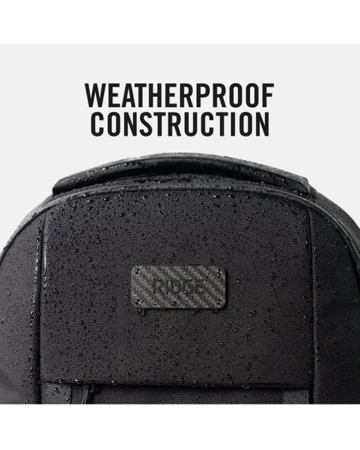 THE RIDGE Commuter Backpack Pro in Black for Men | Lyst