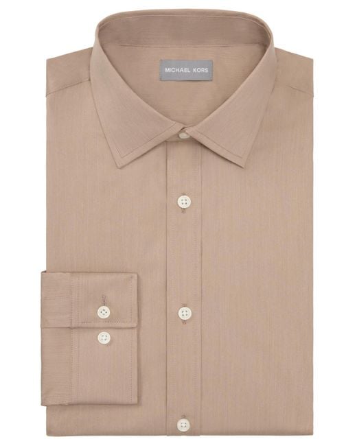 Michael Kors Passport Eco Untucked Dress Shirt in Blue for Men | Lyst