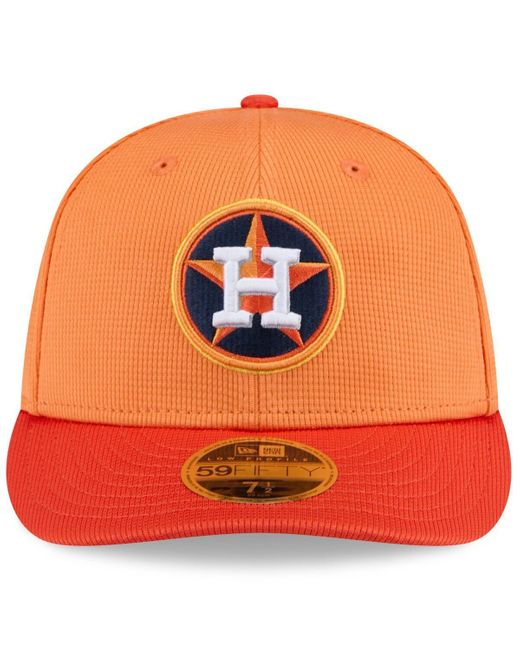 KTZ Houston Astros 2025 Spring Training Low Profile 59fifty Fitted Hat ...