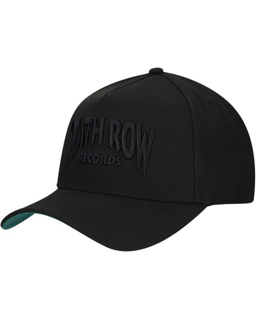 Lids Death Row Records A-frame Tonal Adjustable Hat in Black for Men | Lyst