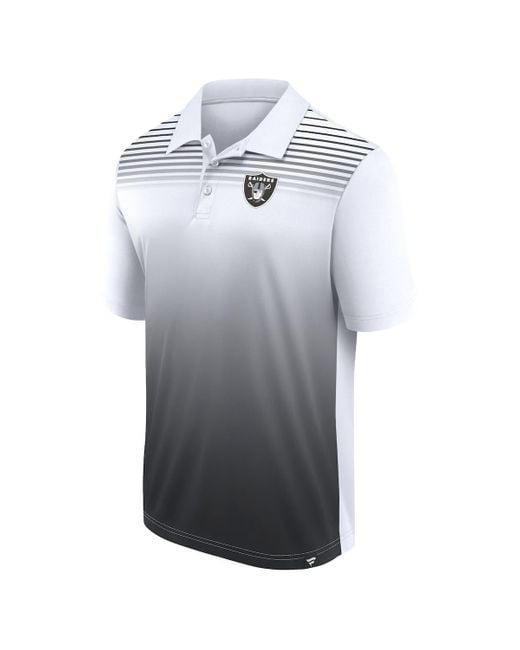 LOGO ATHLETIC White/black Las Vegas Raiders Sandlot Game Polo Shirt in ...