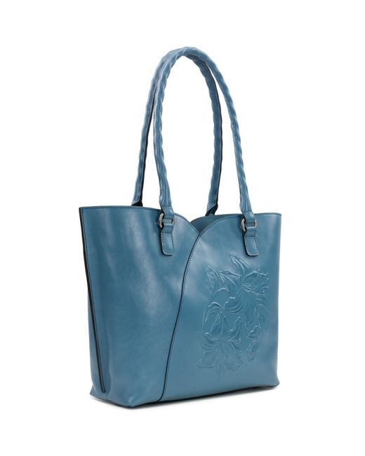 Patricia Nash Marion Extra Large Tote Bag in Blue | Lyst