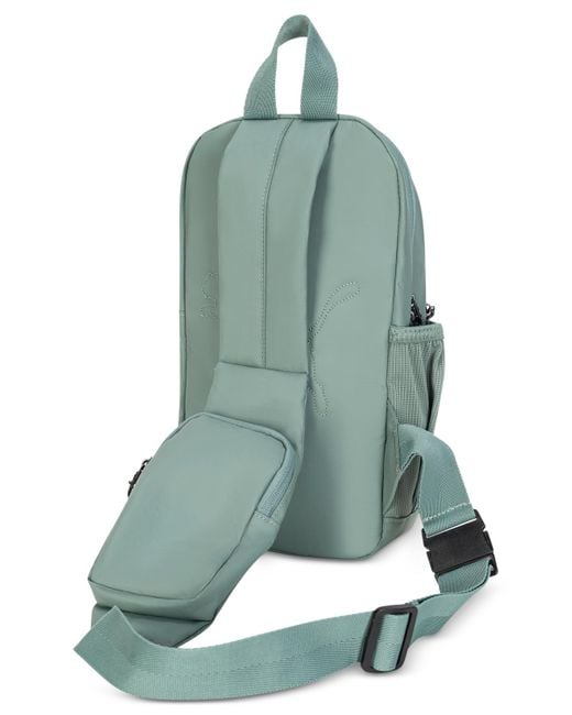 PUMA Logo Sling Backpack in Blue | Lyst