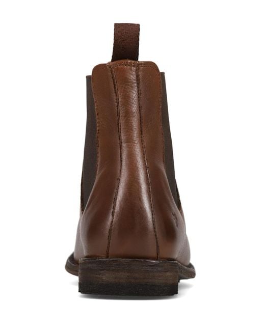 Frye Tyler Flex Chelsea Leather Boots in Brown for Men | Lyst