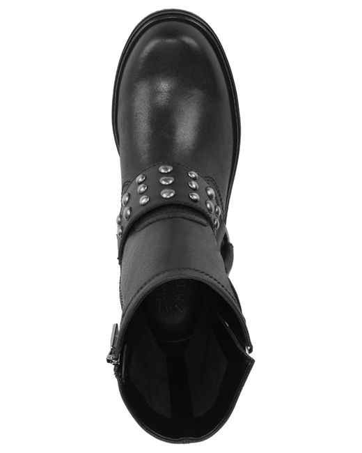 Naturalizer Optimus-stud Western Short Boots in Black | Lyst