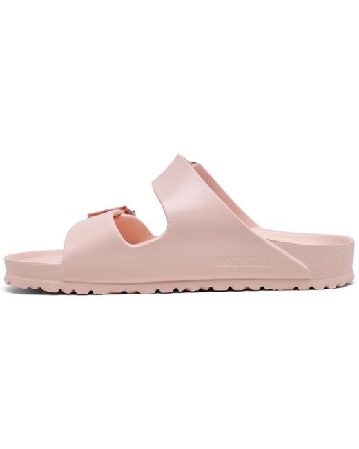 Birkenstock Arizona Eva Stealth Buckle Sandals From Finish Line in Pink ...