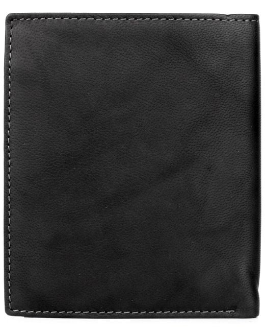 JULIA BUXTON J. Buxton Mini Hunt Credit Card Folio Wallet in Black | Lyst