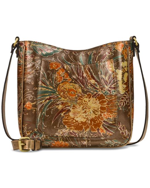 Patricia Nash Emeline Crossbody in Brown | Lyst