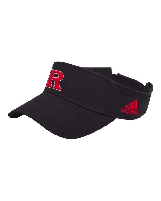 adidas Rutgers Scarlet Knights Locker Room Team Adjustable Visor in ...