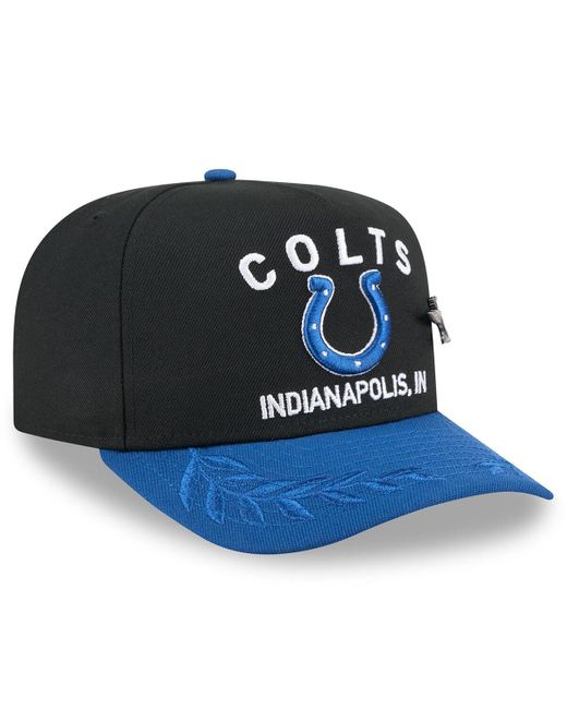 KTZ Black/royal Indianapolis Colts 2025 Nfl Draft On Stage A-frame ...