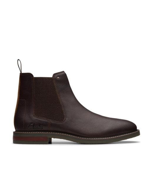 Clarks Collection Jaxen Easy Boots in Brown for Men | Lyst