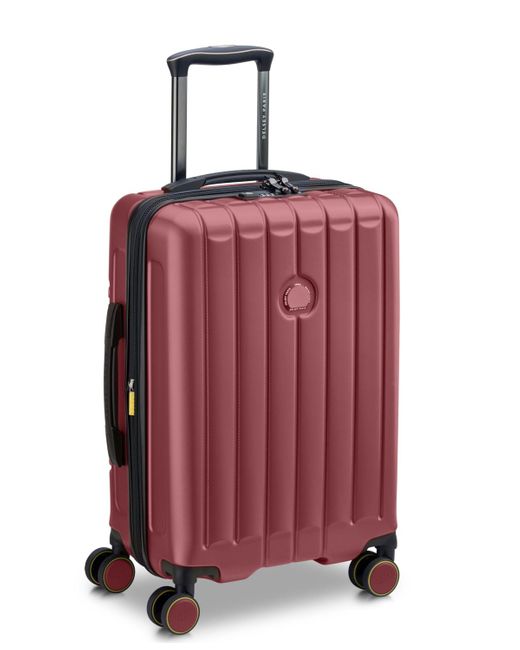 Delsey Paris Shadow 6.0 23" Carry-on Expandable Spinner in Red | Lyst
