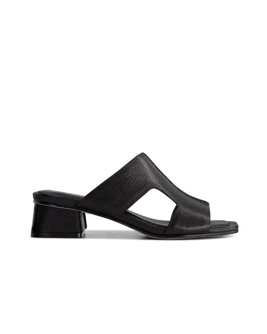 Bernardo Bernardo 1946 Jewel Heeled Sandal in Black | Lyst