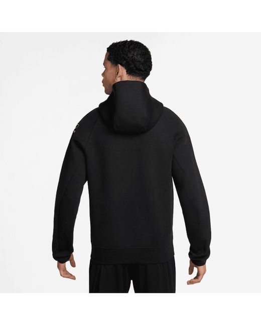 Nike Chelsea Tech Fleece Full-zip Hoodie Jacket in Black for Men | Lyst