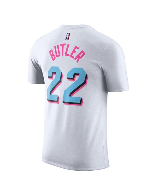 Nike Jimmy Butler Miami Heat 2024/25 City Edition Name Number T-shirt ...
