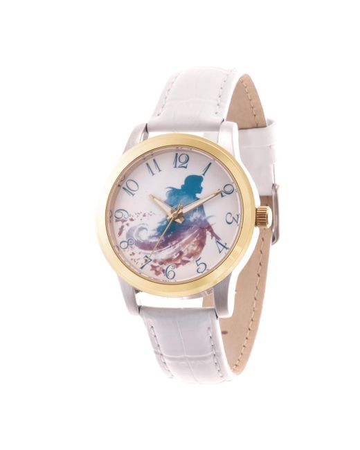 ewatchfactory Disney Frozen 2 Anna Two Tone Alloy Watch 38mm in White ...