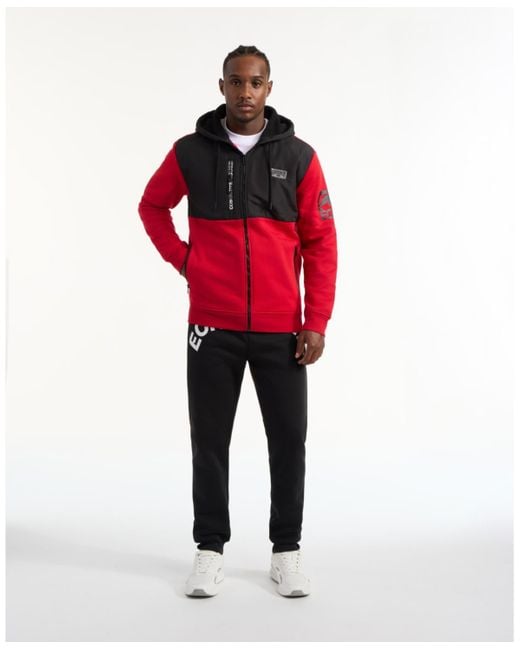 Ecko' Unltd Back Stack jogger in Black for Men | Lyst