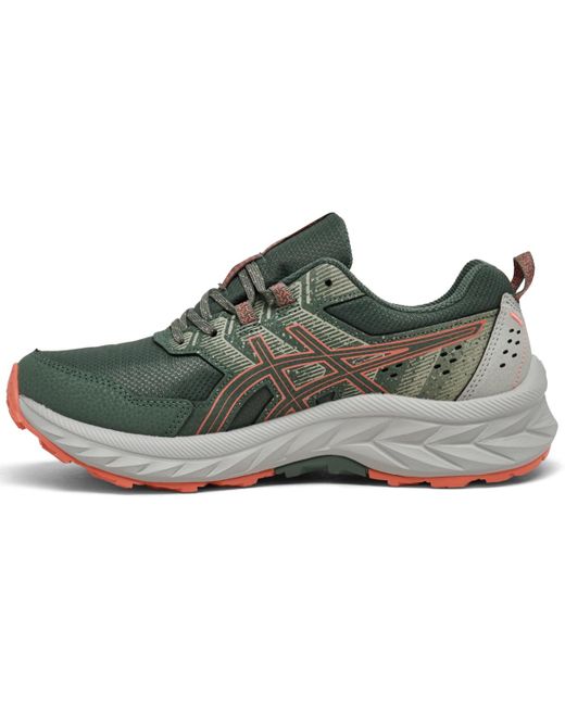 Asics Venture 9 Trail Running Sneakers From Finish Line in Green | Lyst