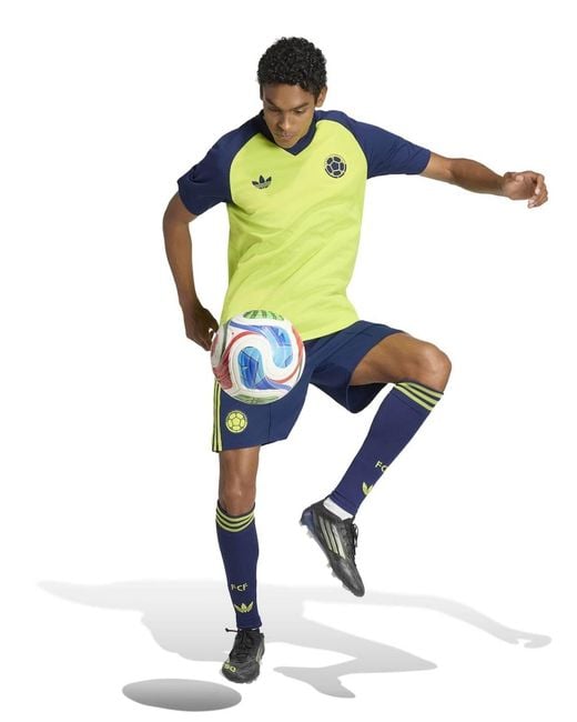 adidas Colombia National Team 2026 Pre-match Jersey in Green for Men | Lyst