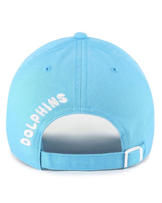 '47 Miami Dolphins Bright Side Clean Up Adjustable Hat in Blue | Lyst