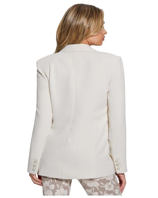 Guess Desiree Blazer in White | Lyst